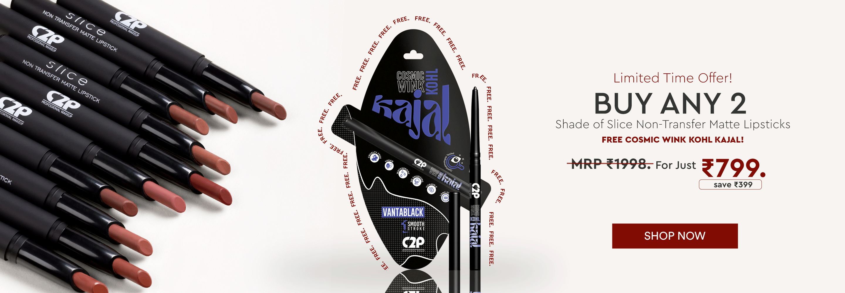 Buy professional makeup products online at best price in India – C2P Pro